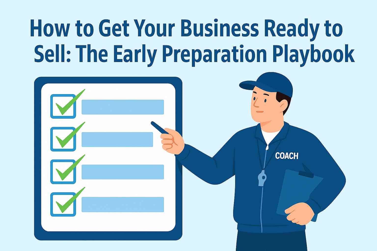 How to Get Your Business Ready to Sell: The Early Preparation Playbook ...